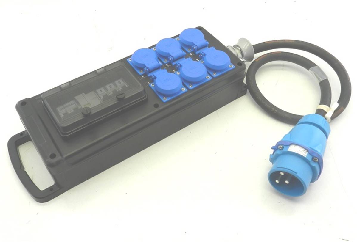 Alimentation provisoire 6x16A NF maréchal DS3 position 17 2P+T 32/50A